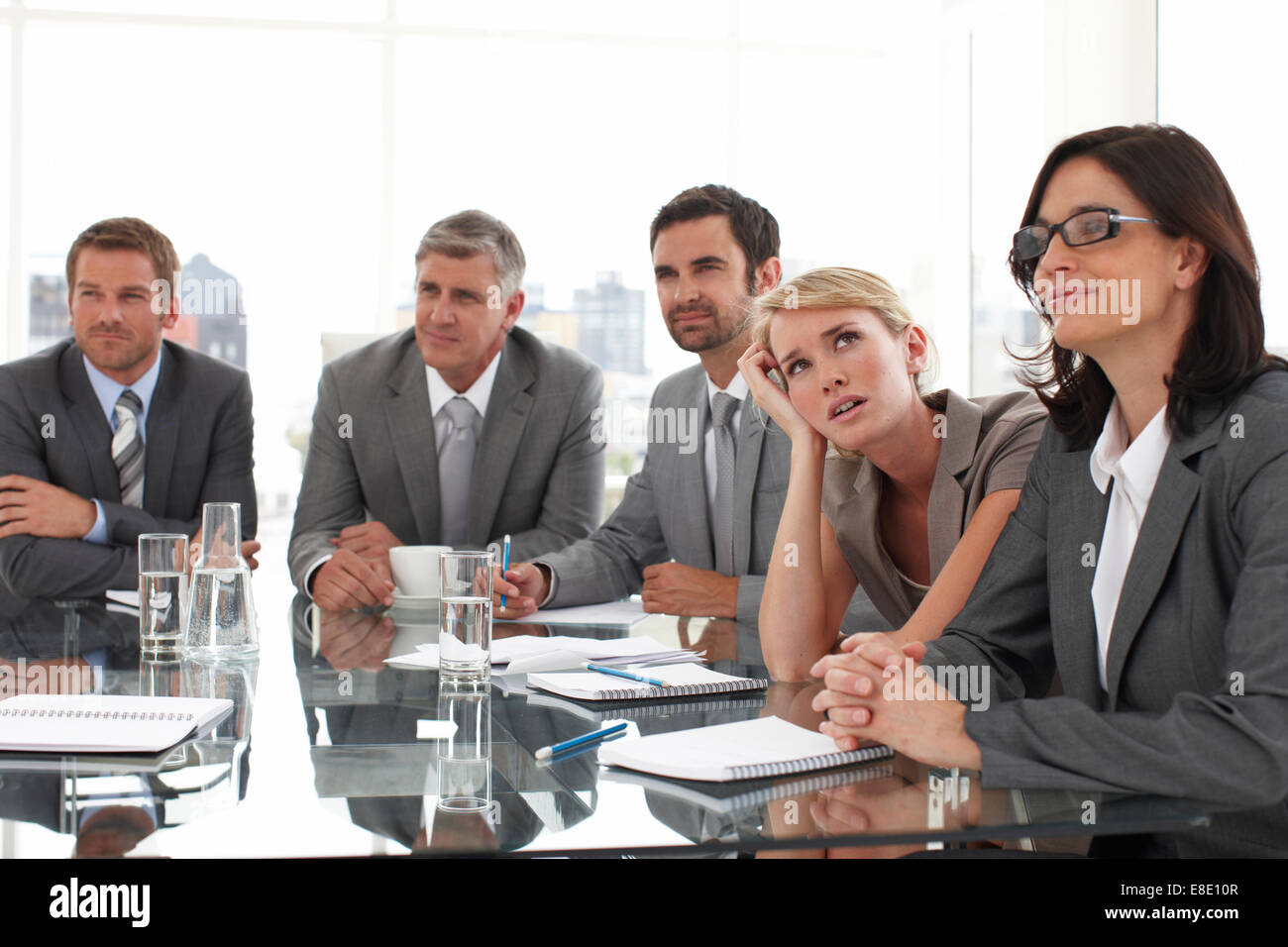 Boring Meeting High Resolution Stock Photography and Images - Alamy