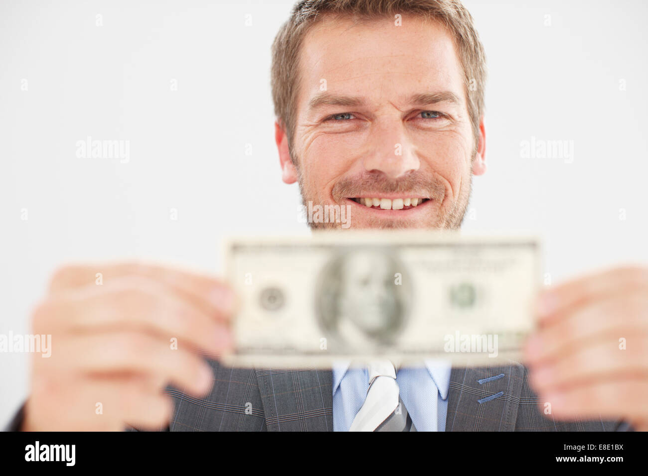Hands with a banknote hi-res stock photography and images - Alamy