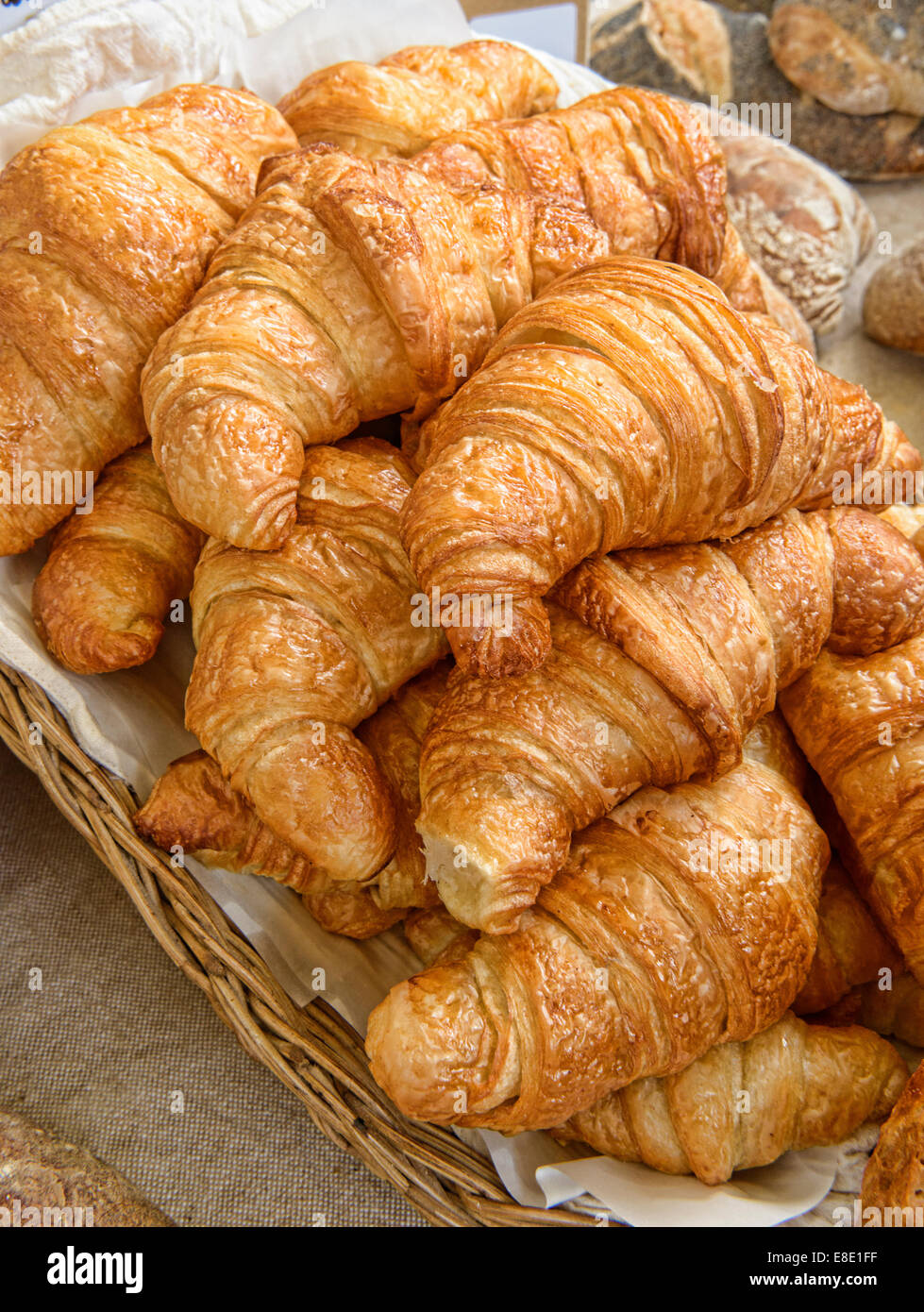 Croissants for sale hi-res stock photography and images - Alamy