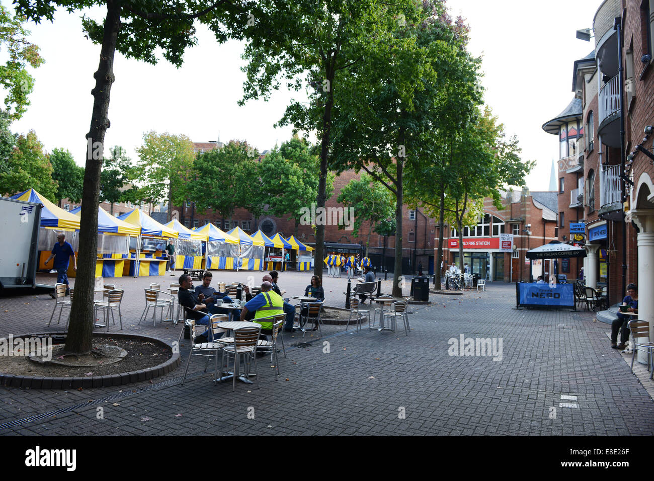 GVs of Gloucester Green square. Requested by:Leah McLaren Pic by ...