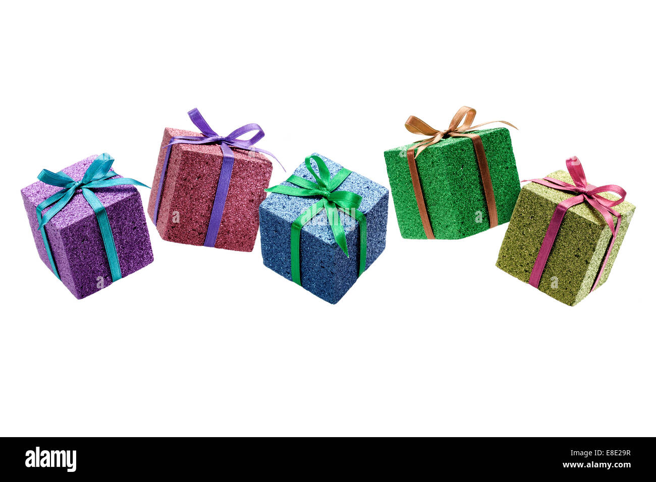 Vibrant gift boxes hi-res stock photography and images - Alamy