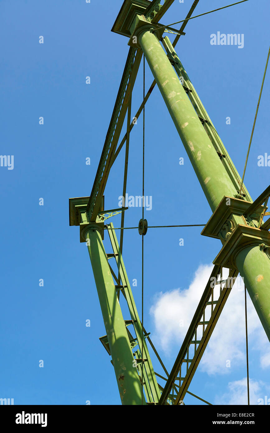 The Oval Gasometers, behind the Oval Cricket Ground, SW London, UK ...