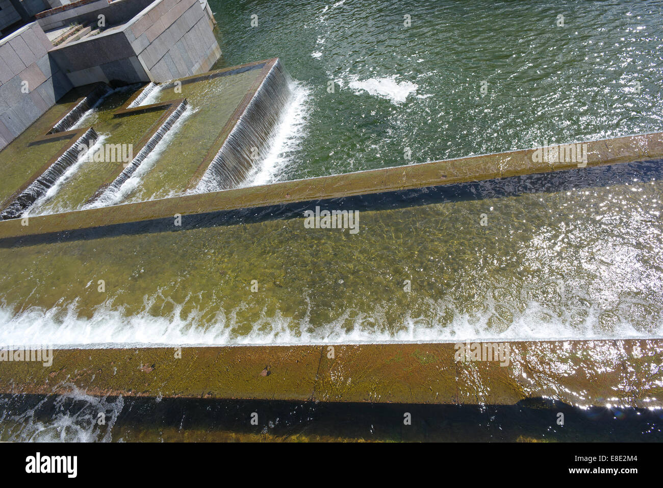 Water Over Granite Stock Photo - Alamy