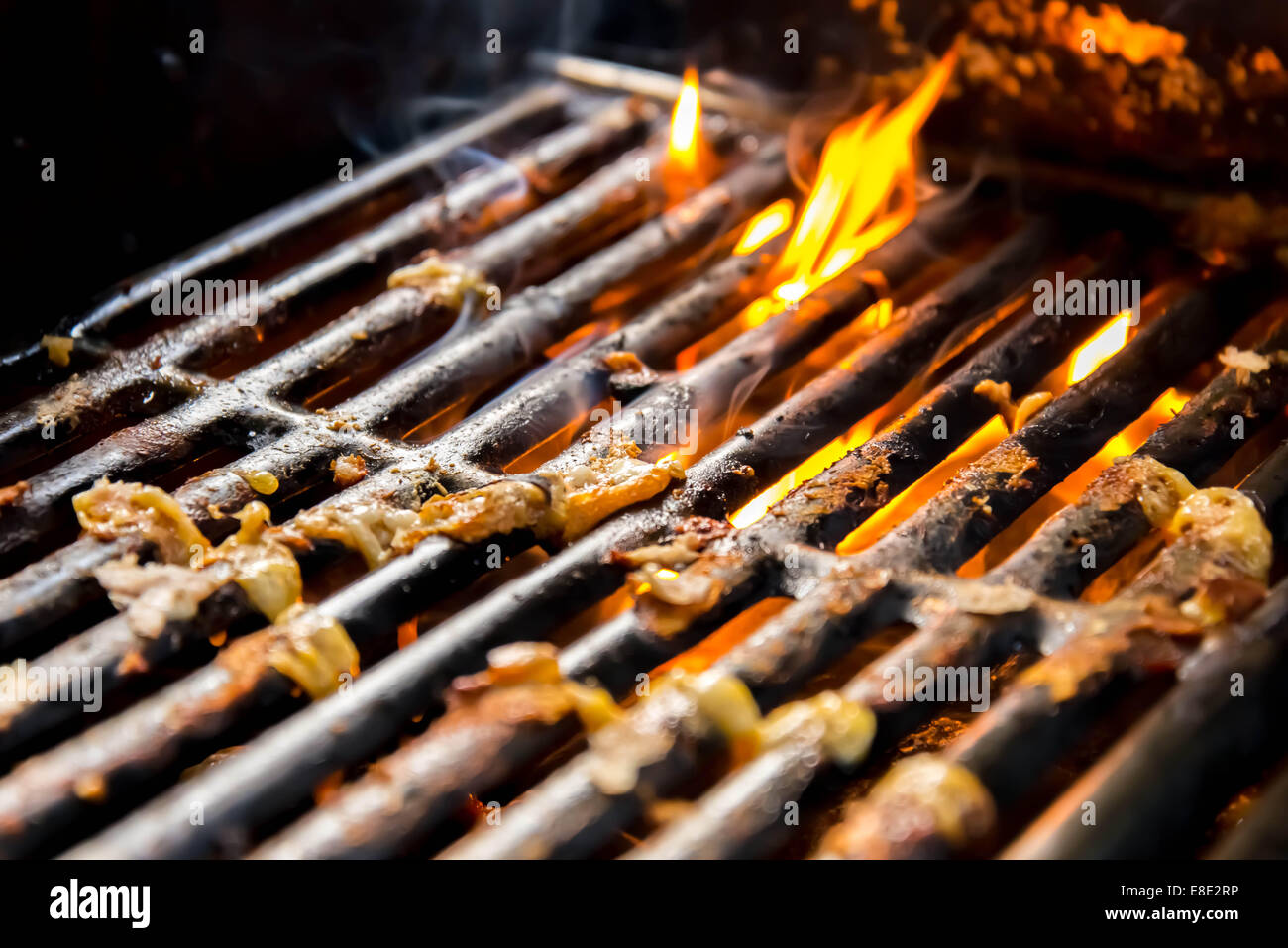 Bbq flame grill hi-res stock photography and images - Alamy