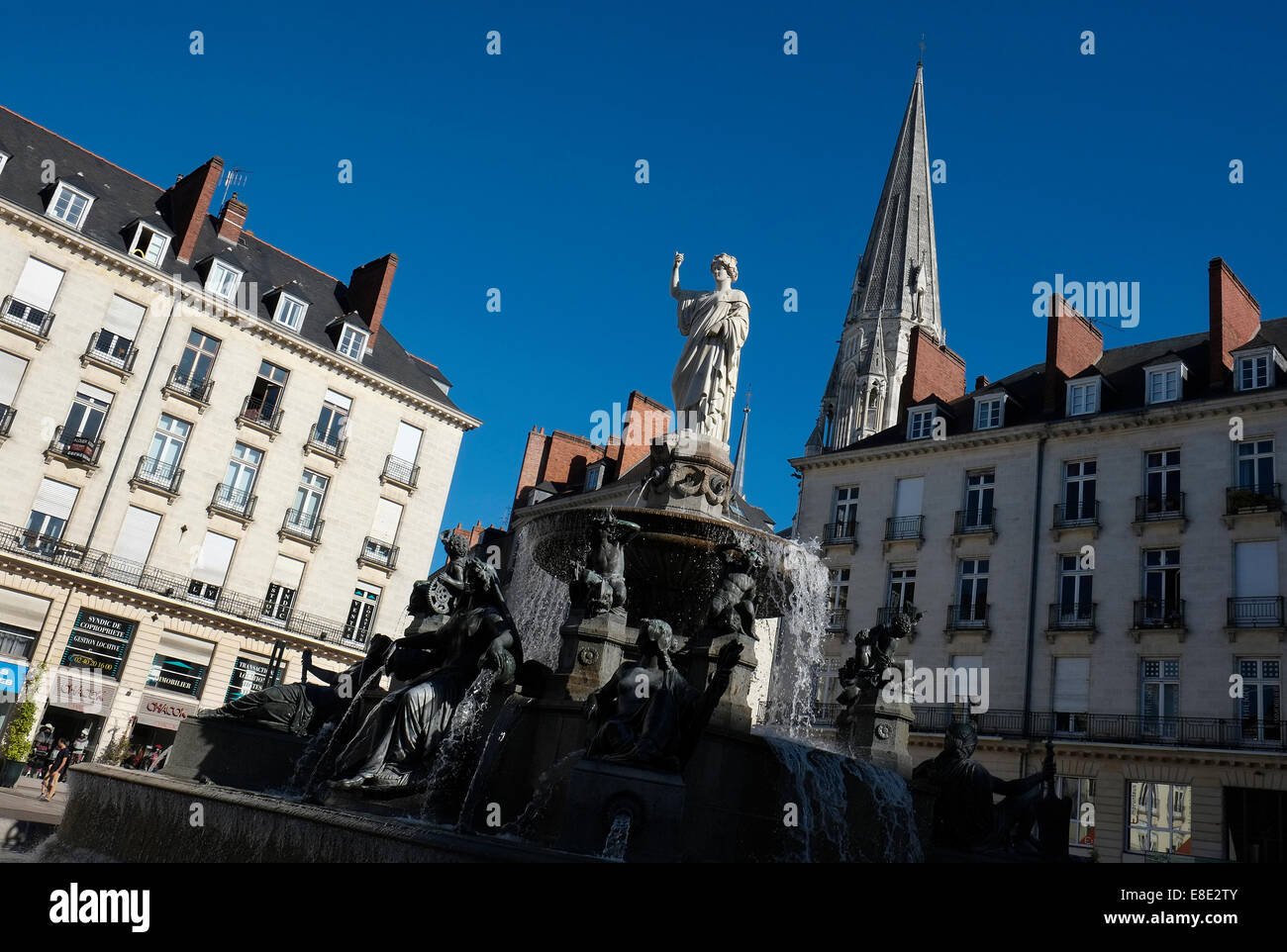 Nantes street scene hi-res stock photography and images - Alamy