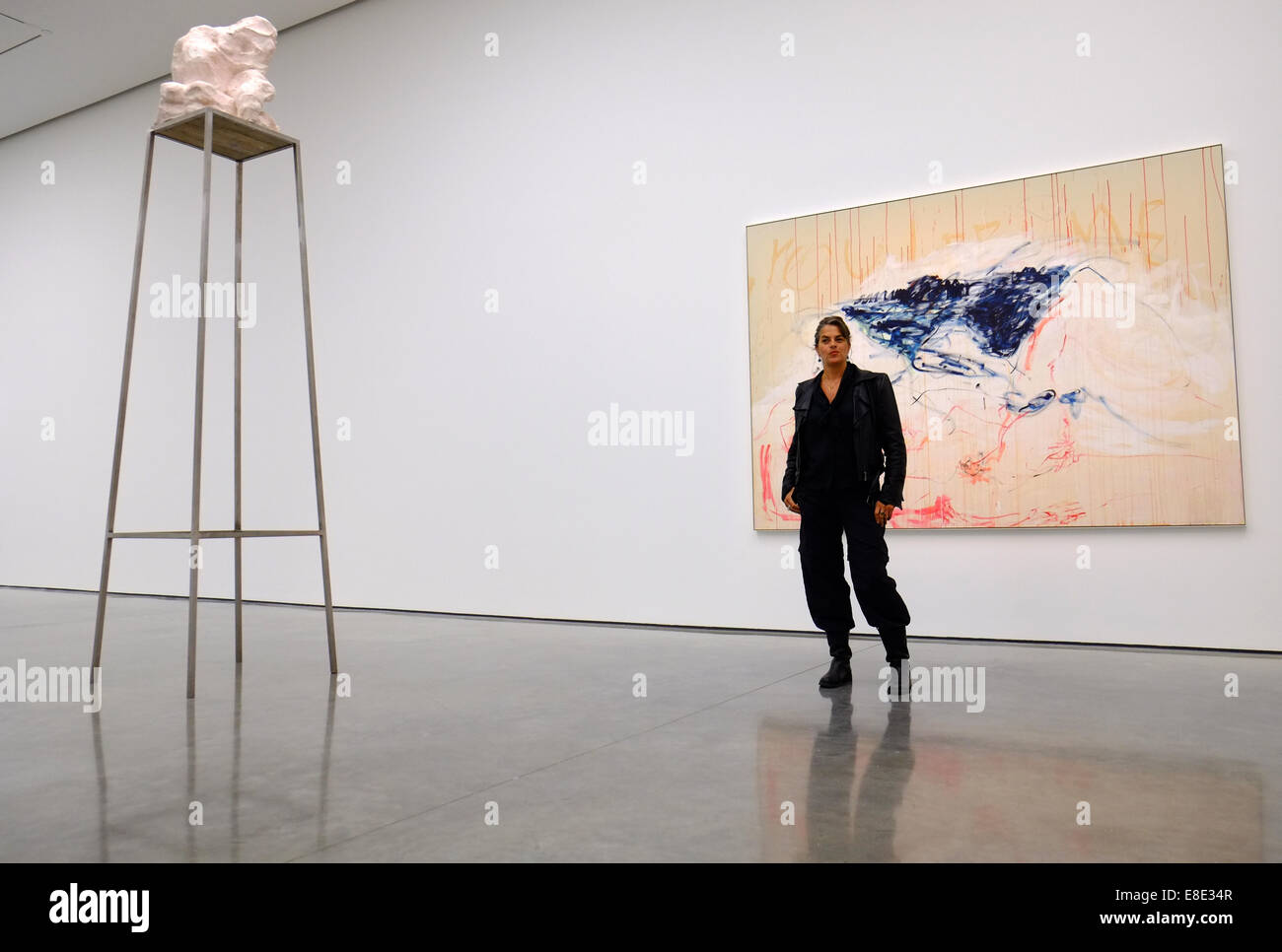 London, UK. 6th October, 2014. Tracey Emin opens her first solo show at ...