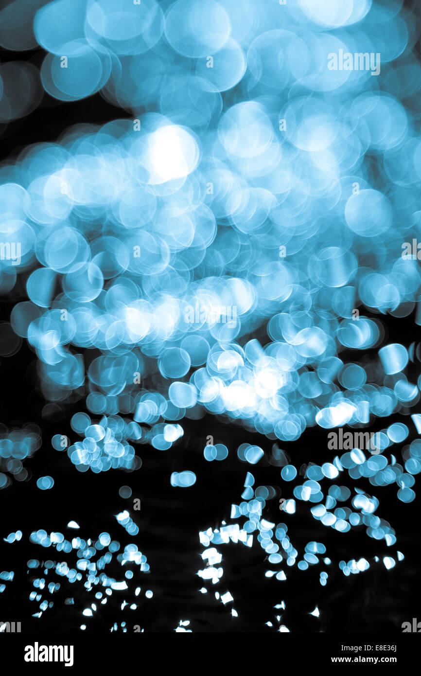 Abstract background blue flickering hi-res stock photography and images ...