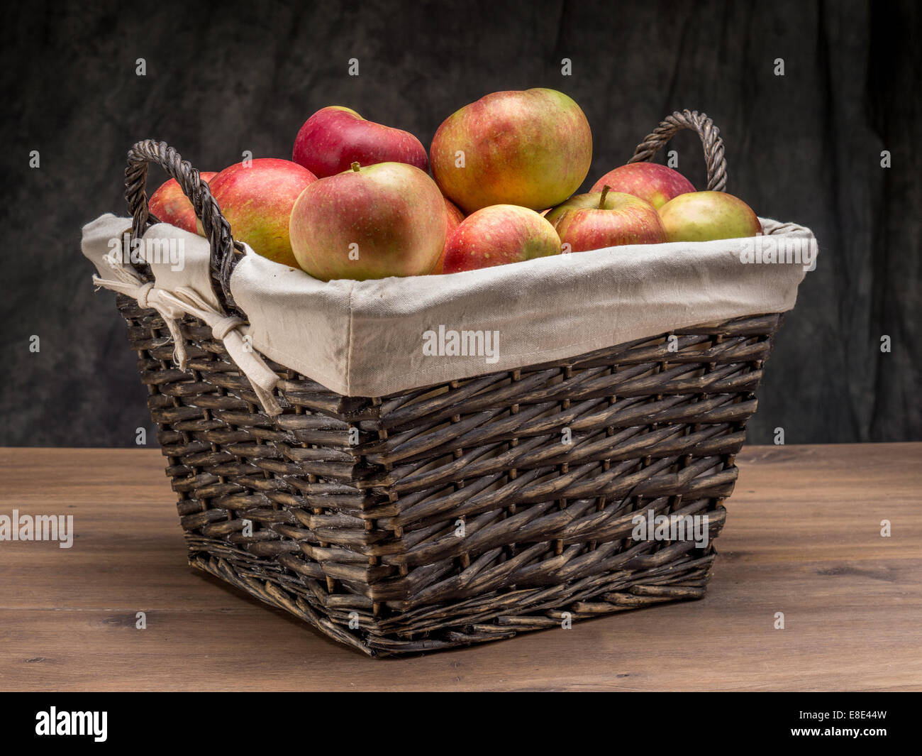 Still Life With Basket Of Apples