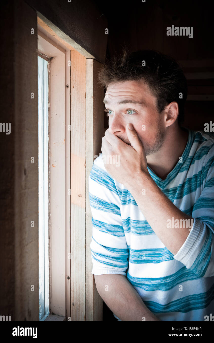 Looking startled hi-res stock photography and images - Alamy