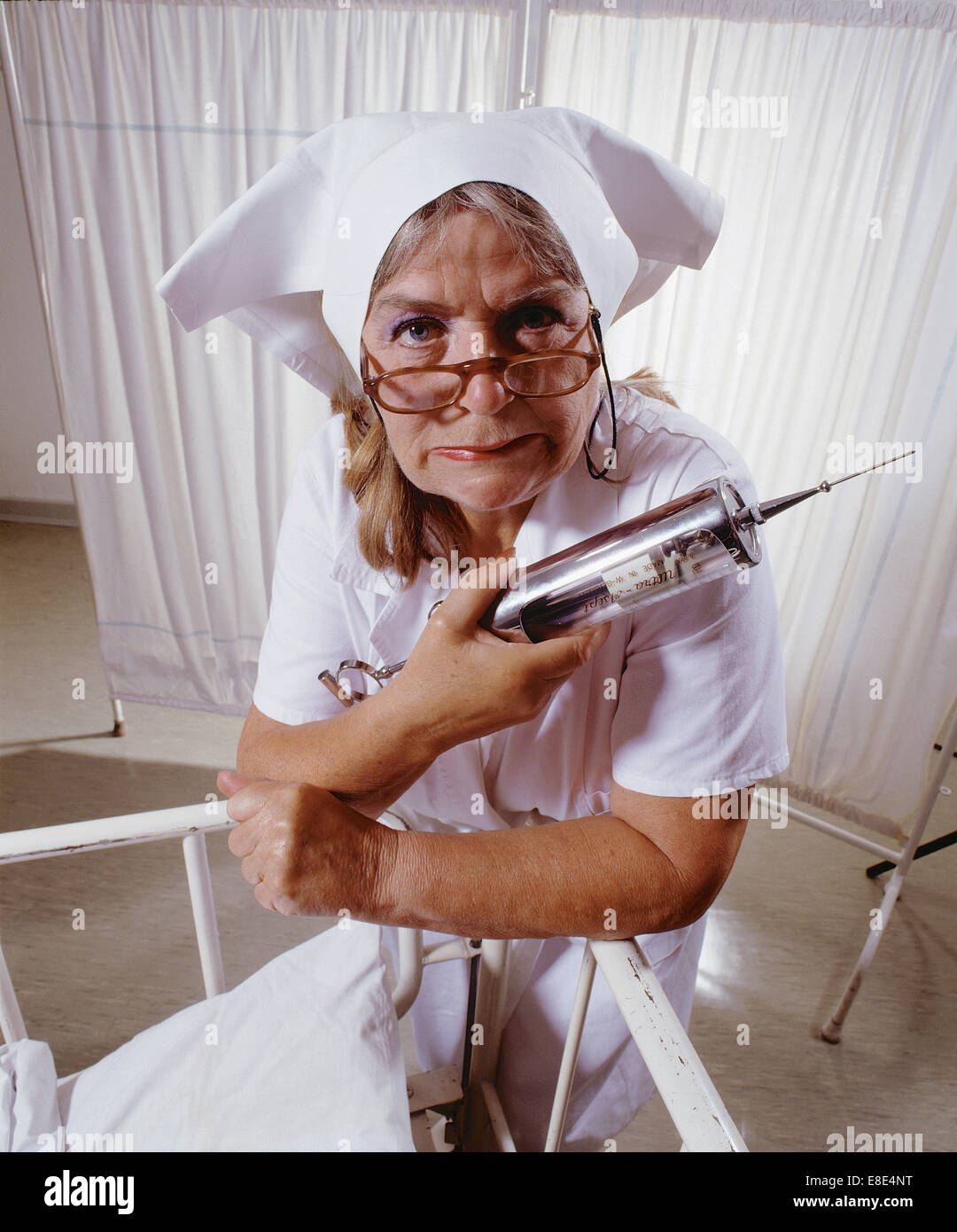 Hamburg, Germany, a nurse at Portraet Stock Photo - Alamy