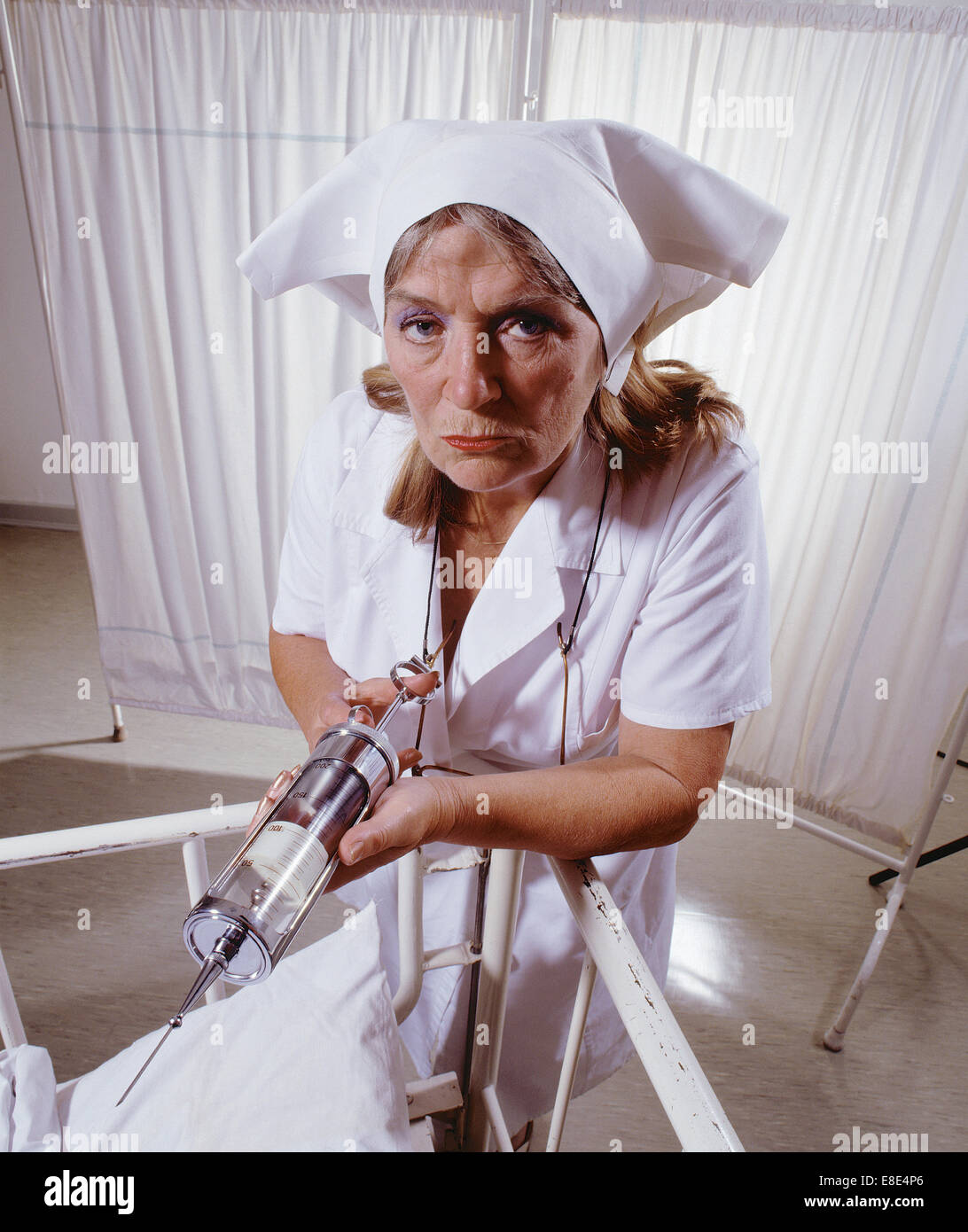 Hamburg, Germany, a nurse at Portraet Stock Photo - Alamy