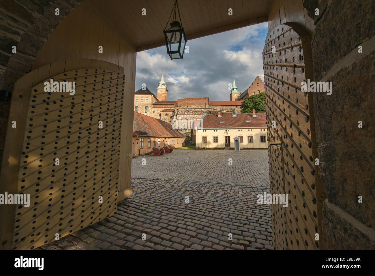 The Akershus Castle and Fortress in Oslo, Norway Stock Photo - Alamy