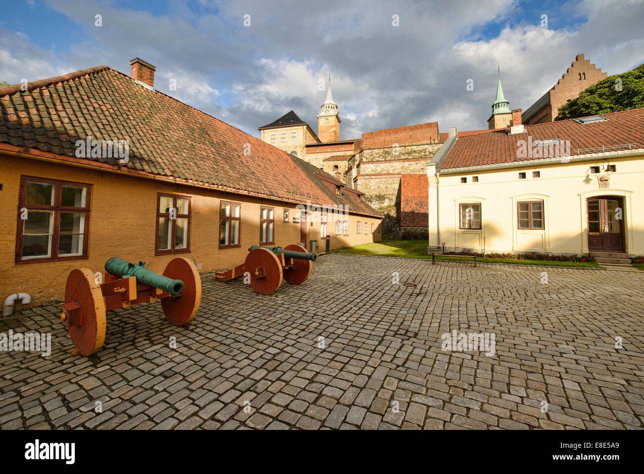 The Akershus Castle and Fortress in Oslo, Norway Stock Photo - Alamy
