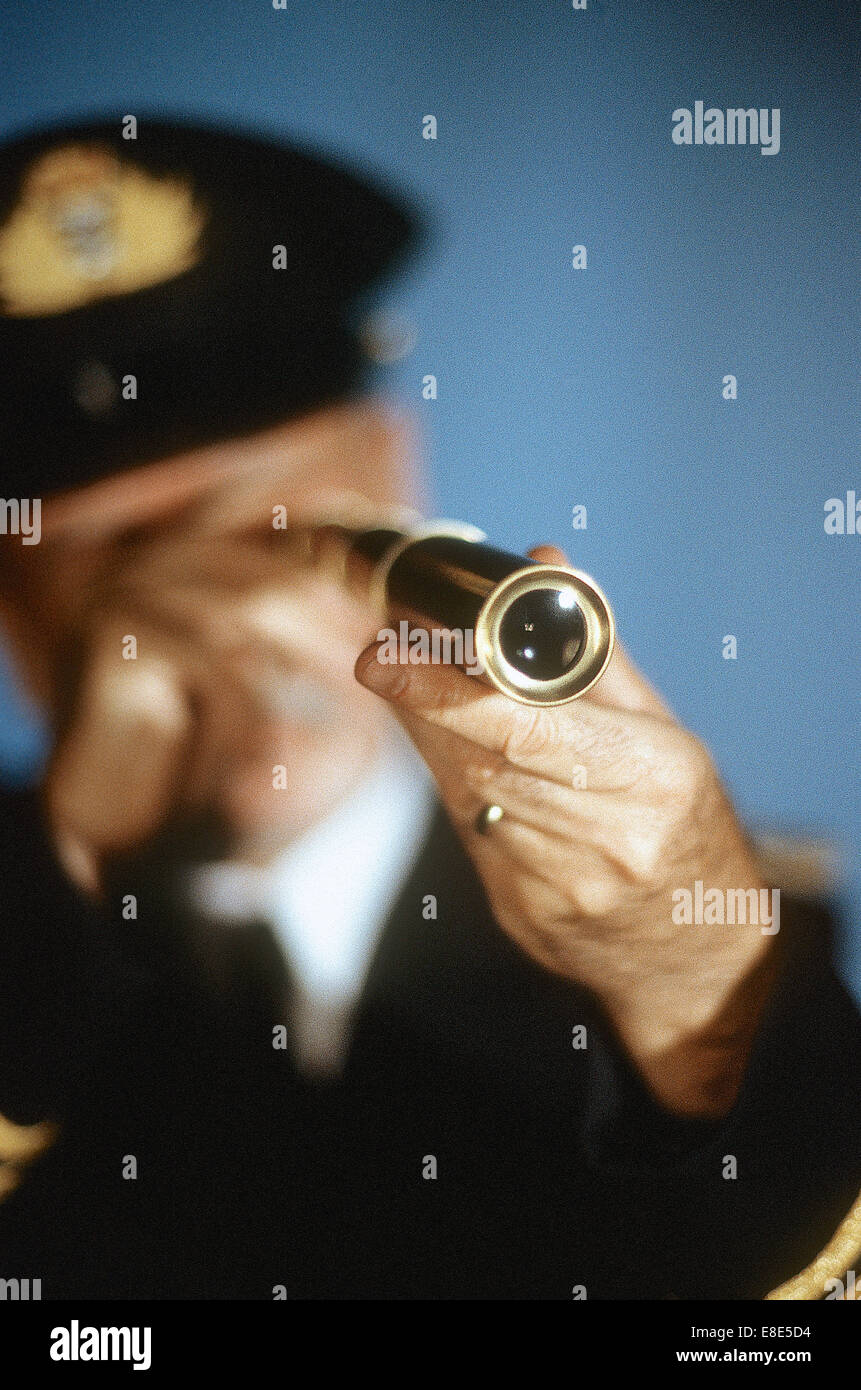 Hamburg, Germany, a captain in portrait Stock Photo - Alamy