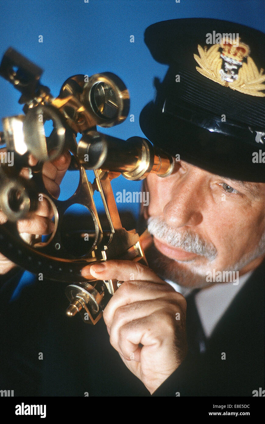 Hamburg, Germany, a captain in portrait Stock Photo - Alamy