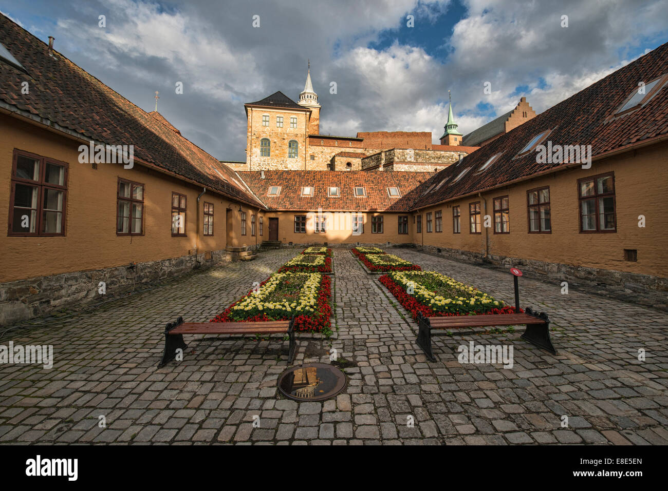 The Akershus Castle and Fortress in Oslo, Norway Stock Photo - Alamy