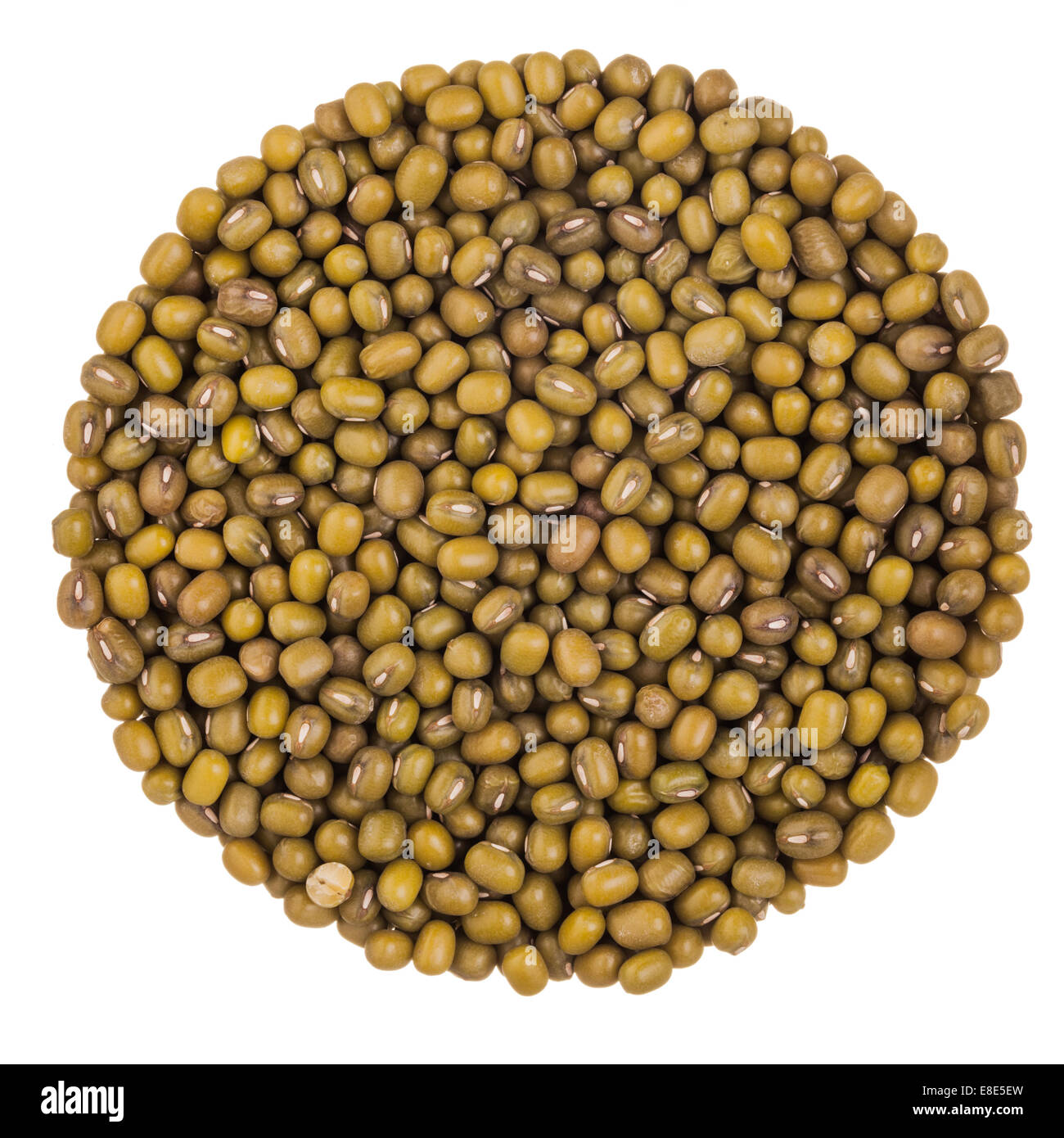 Extreme Closeup Perfect Circle Texture of Green Peas Stock Photo - Alamy