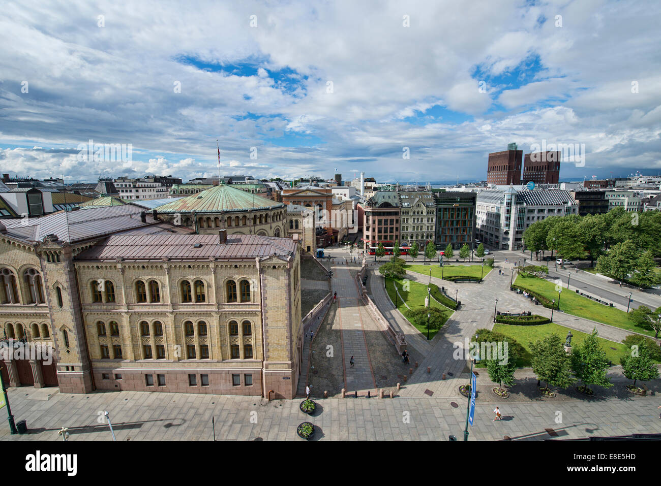 Stortinget oslo hi-res stock photography and images - Alamy