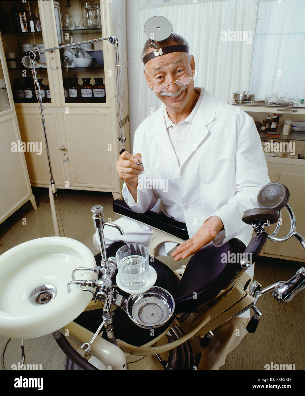 Hamburg, Germany, dentist in portrait Stock Photo - Alamy