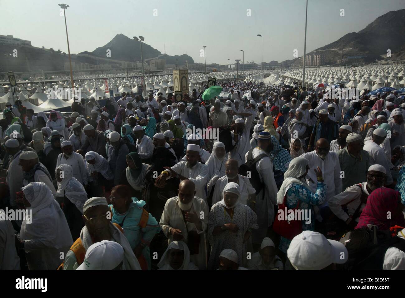 Mina, Mecca, Saudi Arabia. 6th October, 2014. Mina, Mecca, Saudi Arabia ...