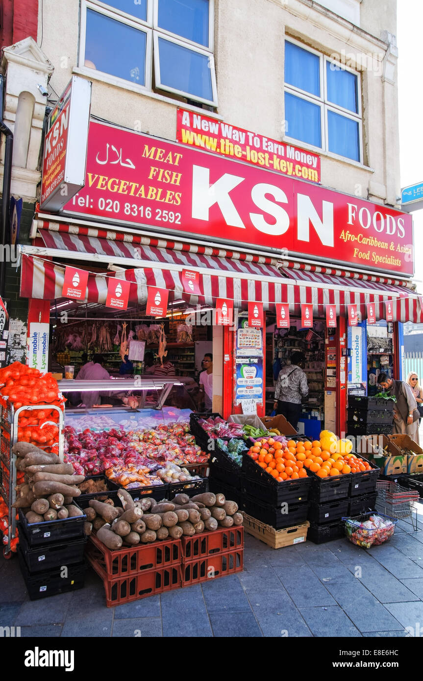 A grocery store in South London England United Kingdom UK Stock Photo ...