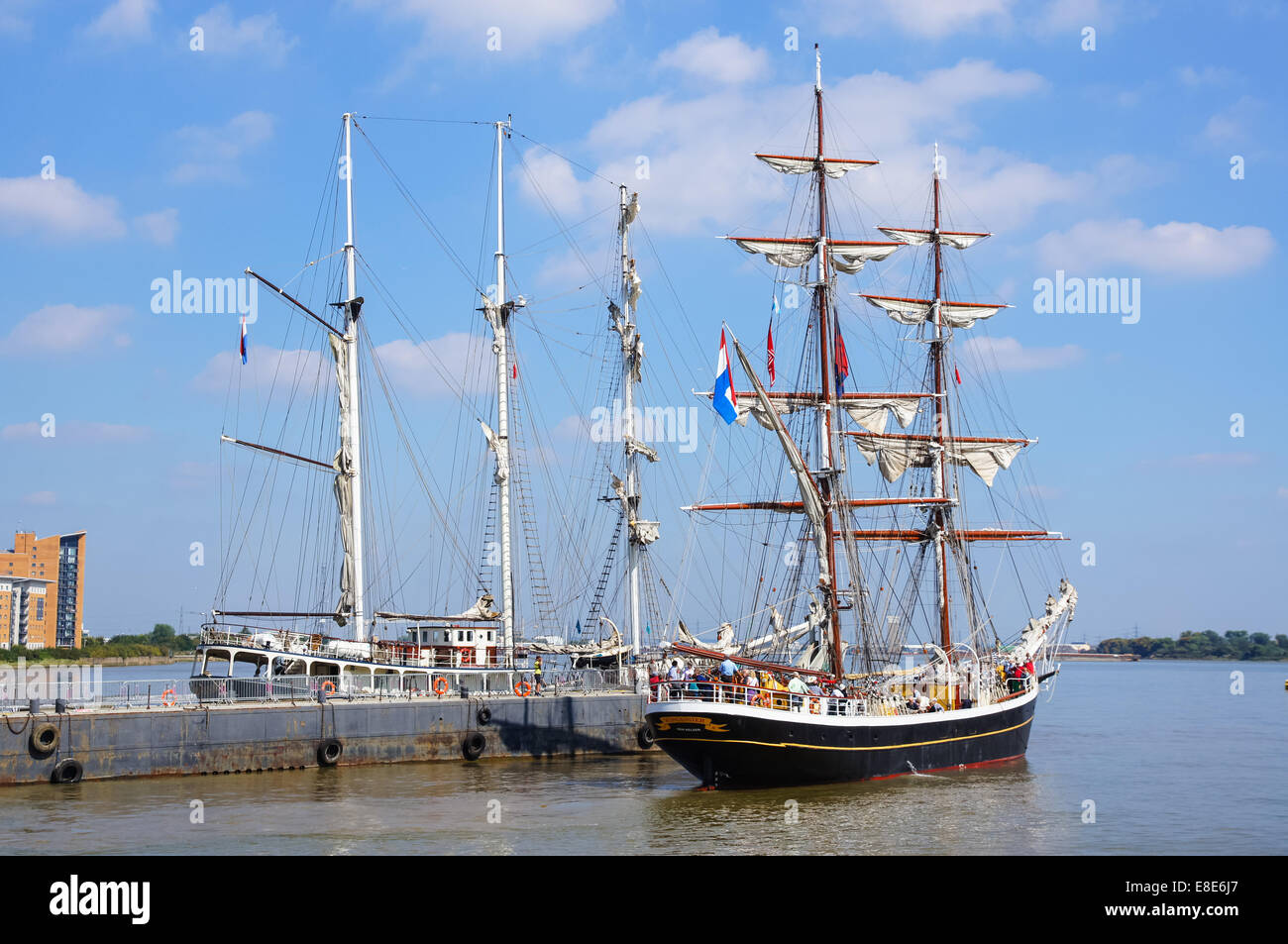 The Royal Greenwich Tall Ships Festival, London England United Kingdom ...