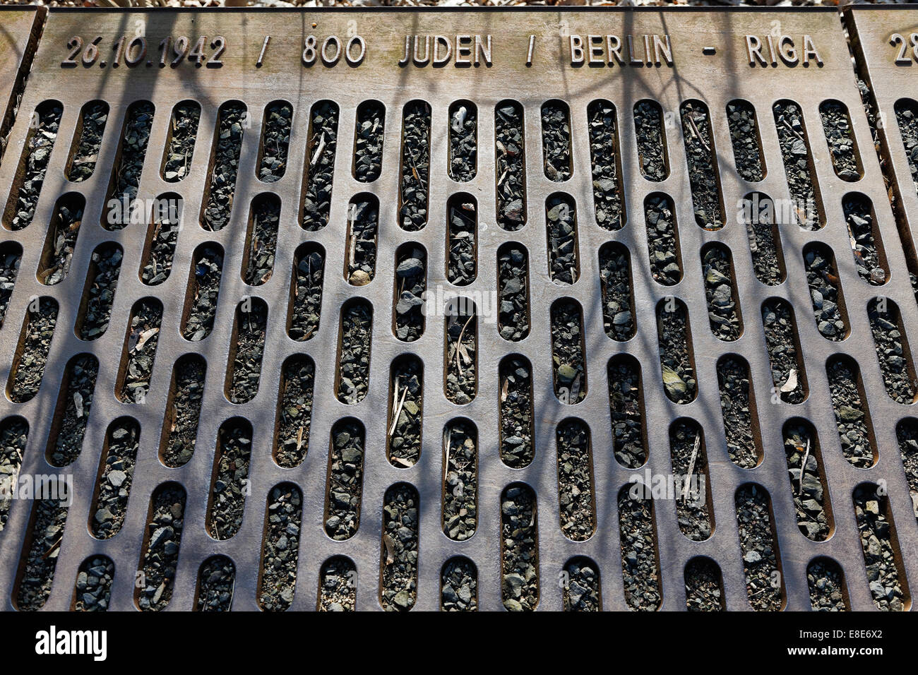 Berlin, Germany, the Platform 17 memorial at Grunewald station Stock ...