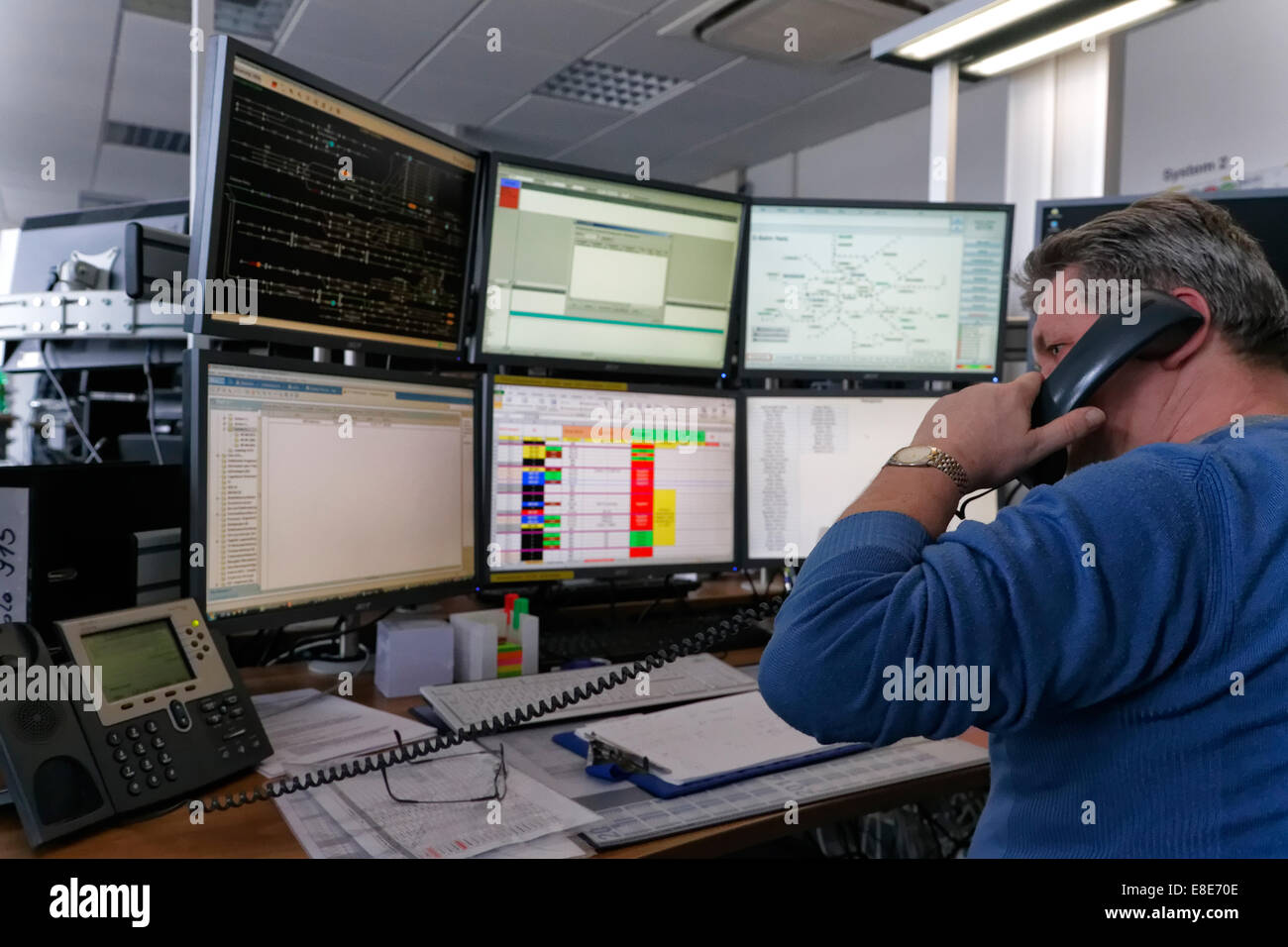 Berlin, Germany, transport control center Berlin S-Bahn Stock Photo - Alamy
