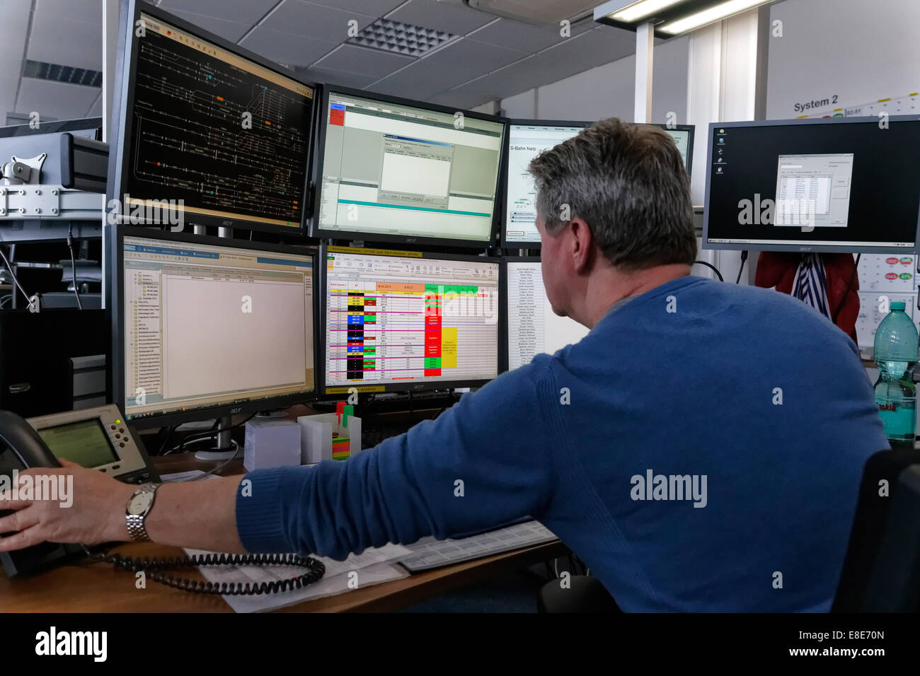 Berlin, Germany, transport control center Berlin S-Bahn Stock Photo - Alamy