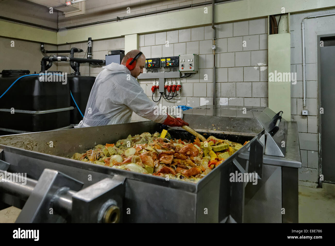 Berlin, Germany, ALBA disposal center Potsdamer Platz Stock Photo - Alamy