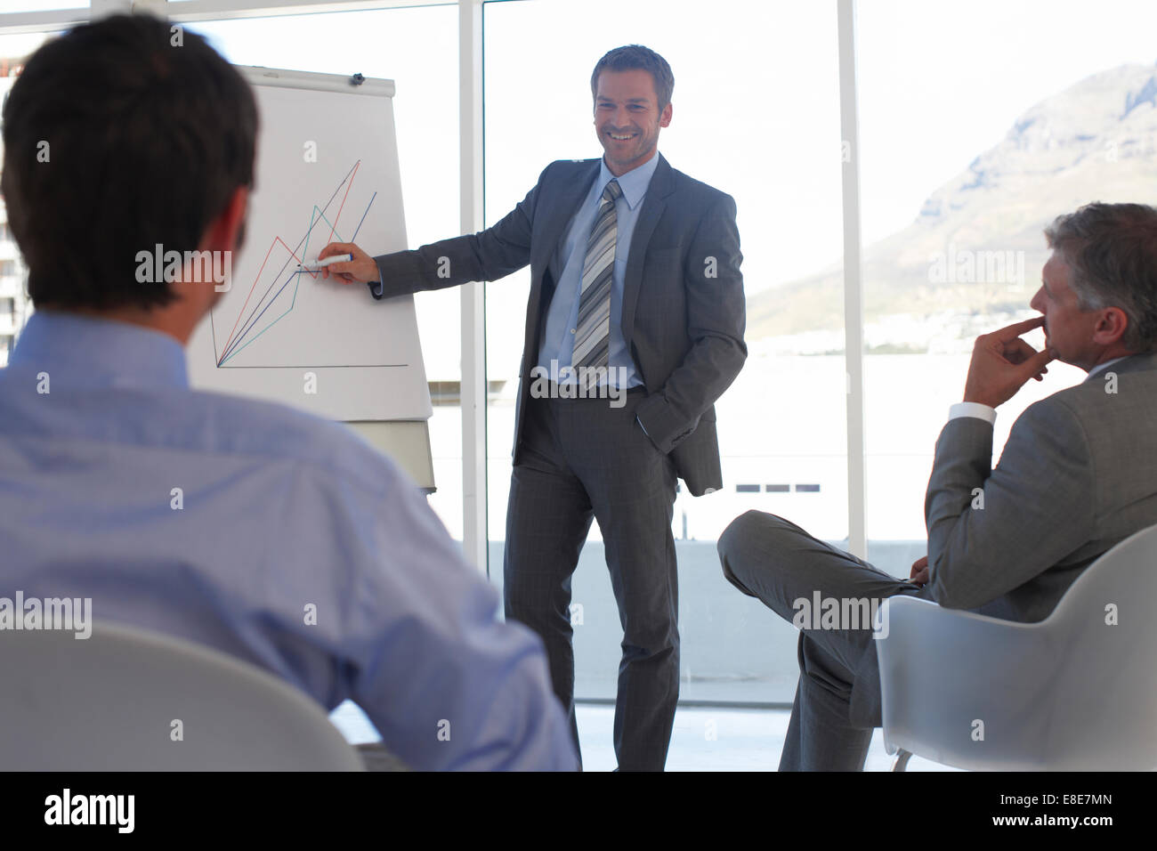 Bright young manager Stock Photo - Alamy