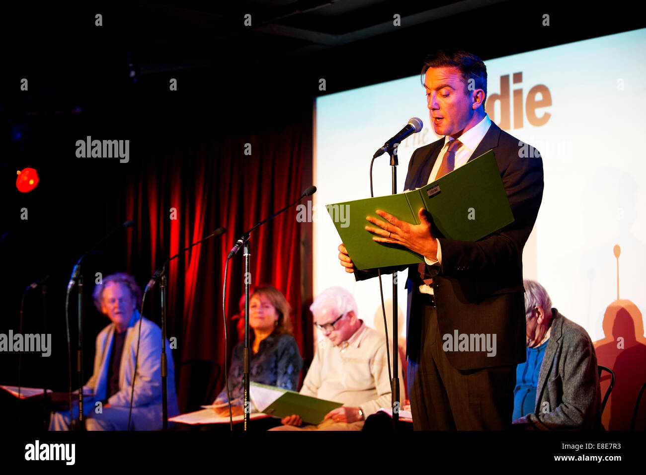 Peter Serafinowicz performing with Craig Brown & Friends Stock Photo ...