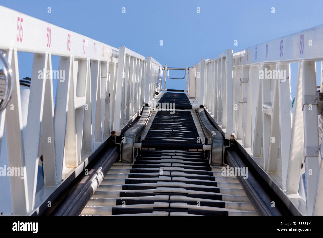Fire truck ladder extended hi-res stock photography and images - Alamy