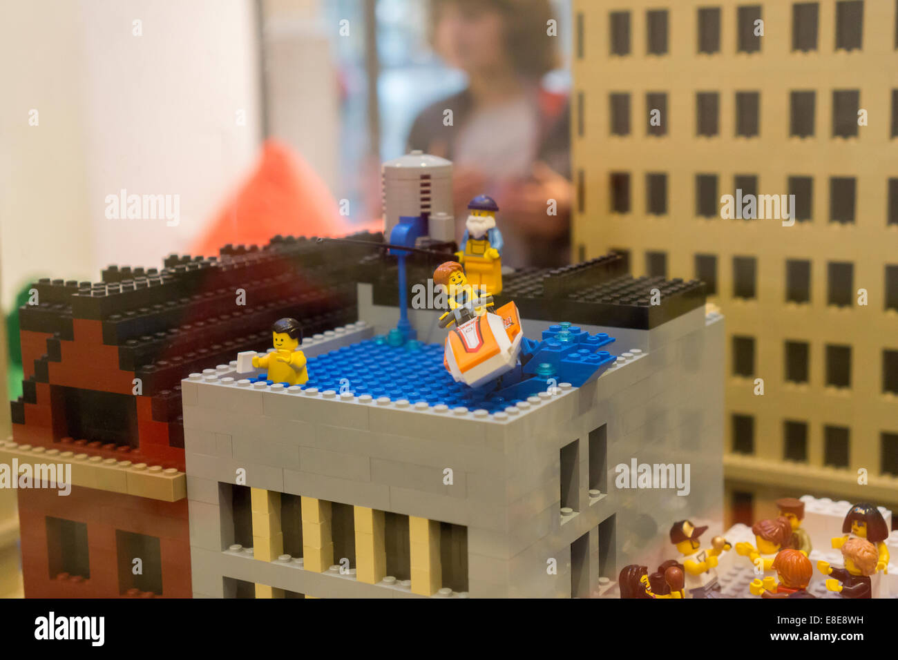 The new Lego store on Madison Square in New York Stock Photo - Alamy