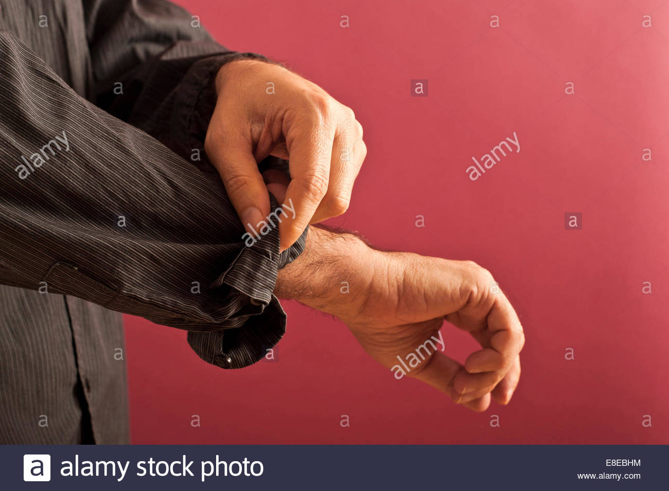 Rolling Sleeve High Resolution Stock Photography and Images - Alamy