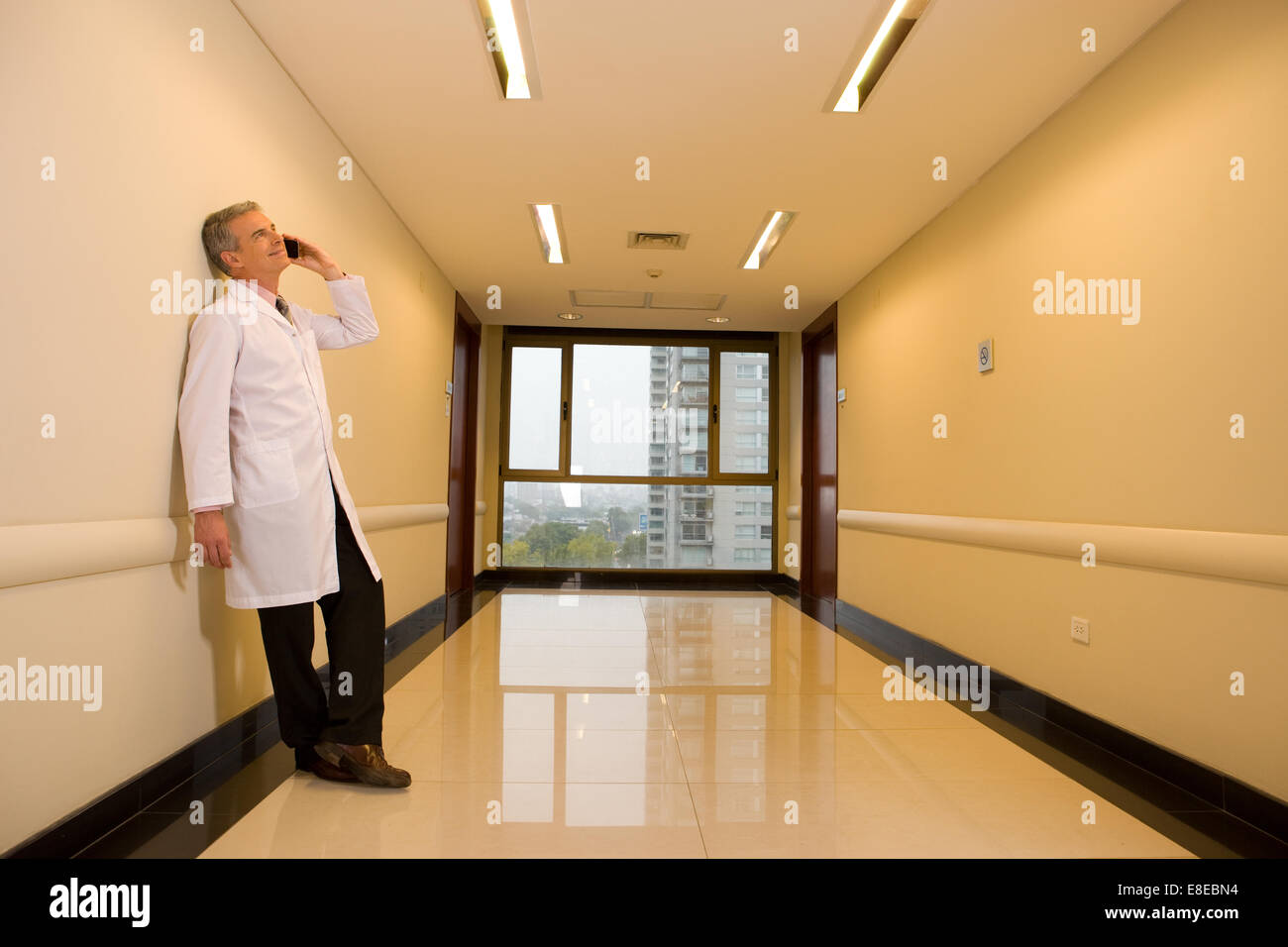 Sick man calling work hi-res stock photography and images - Alamy