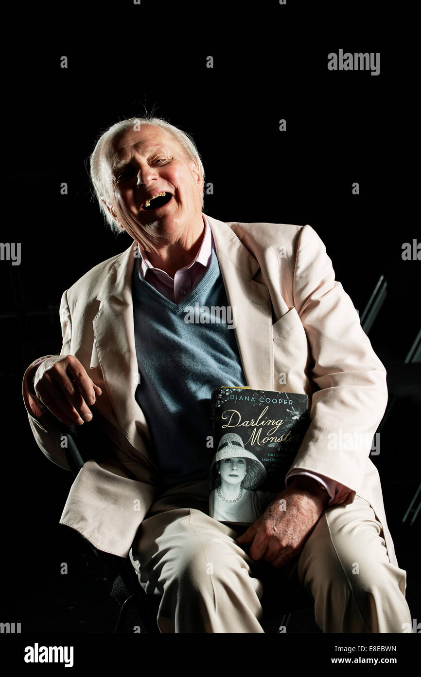 John Julius Norwich at the Soho Literary Festival 2014 Stock Photo - Alamy