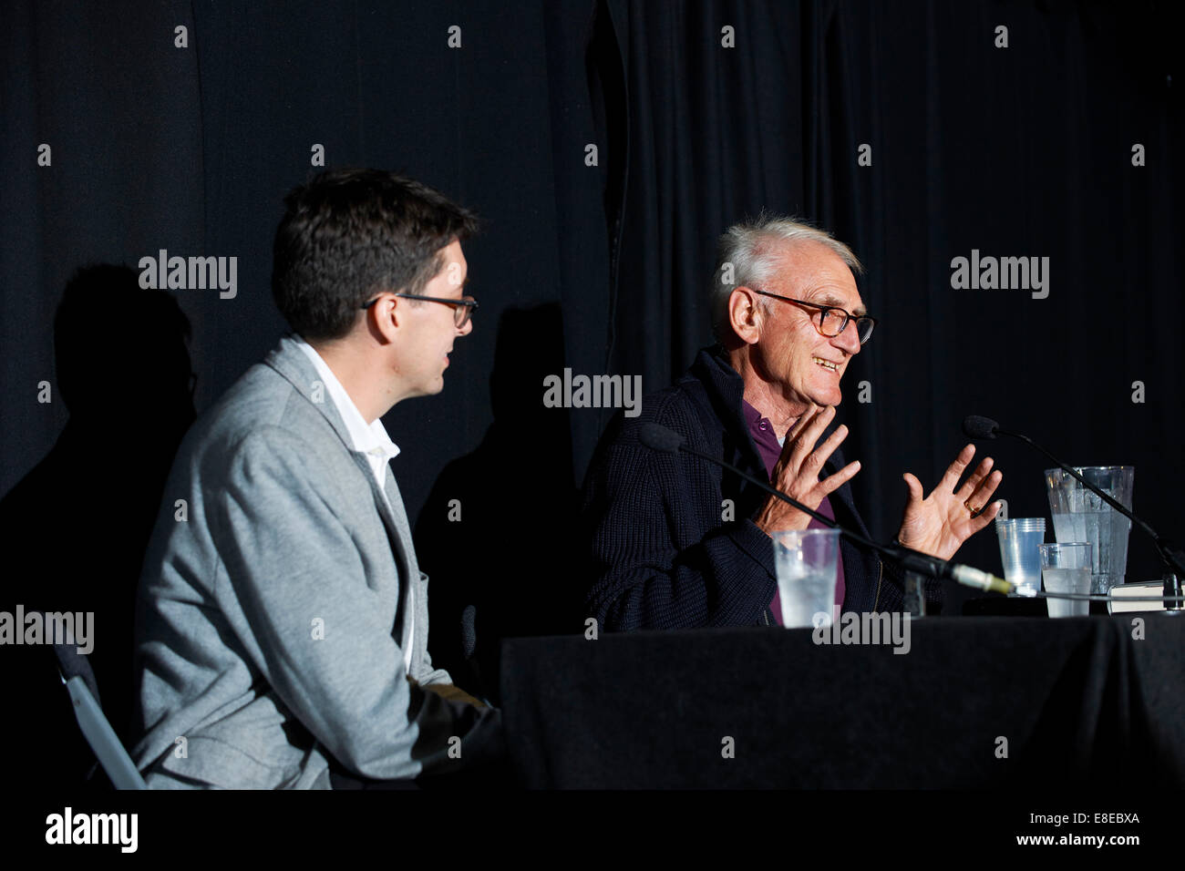 John Sutherland & Sam Leith Stock Photo - Alamy