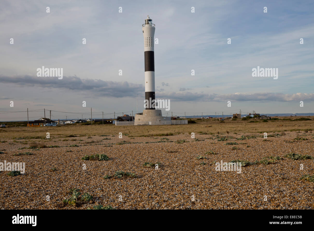 Dungeness lighthouse cottages hi-res stock photography and images - Alamy