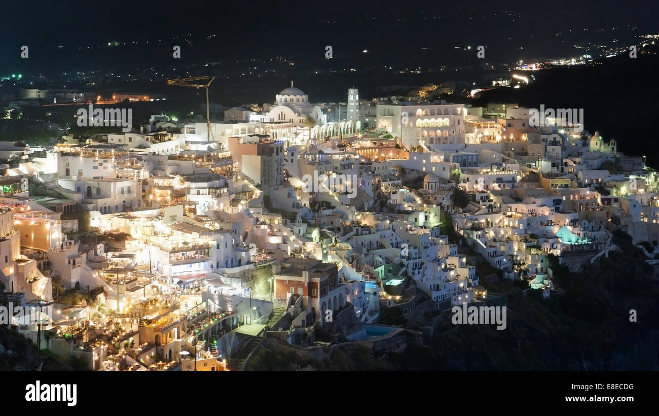 Fira village hi-res stock photography and images - Alamy
