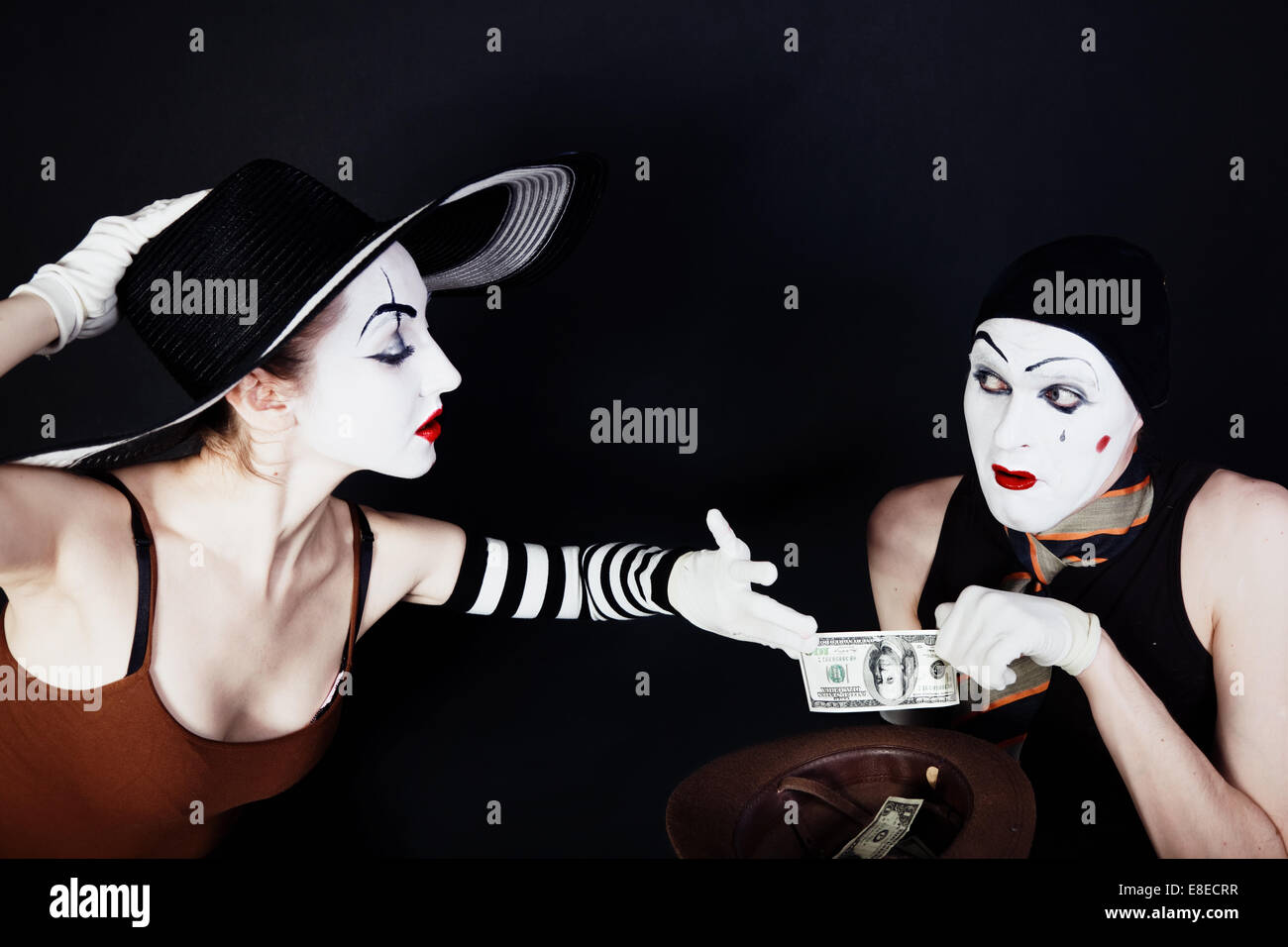 Mimes hi-res stock photography and images - Alamy