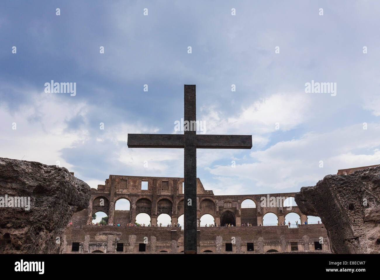 Roman crucifixion colosseum hi-res stock photography and images - Alamy