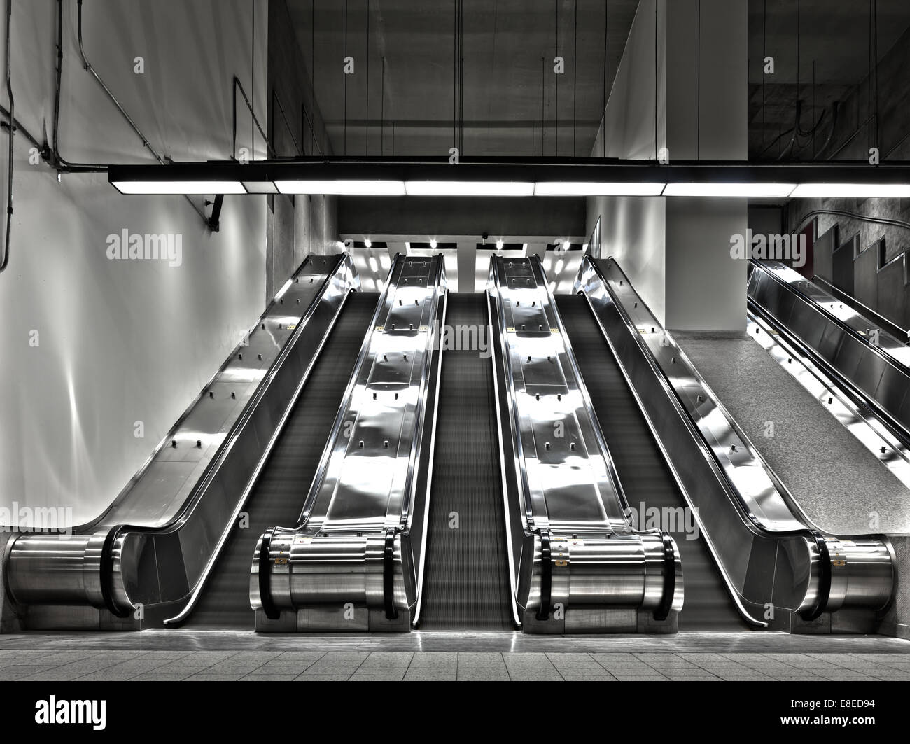 There is a long exposure picture using HDR technique. It show a bit of ...