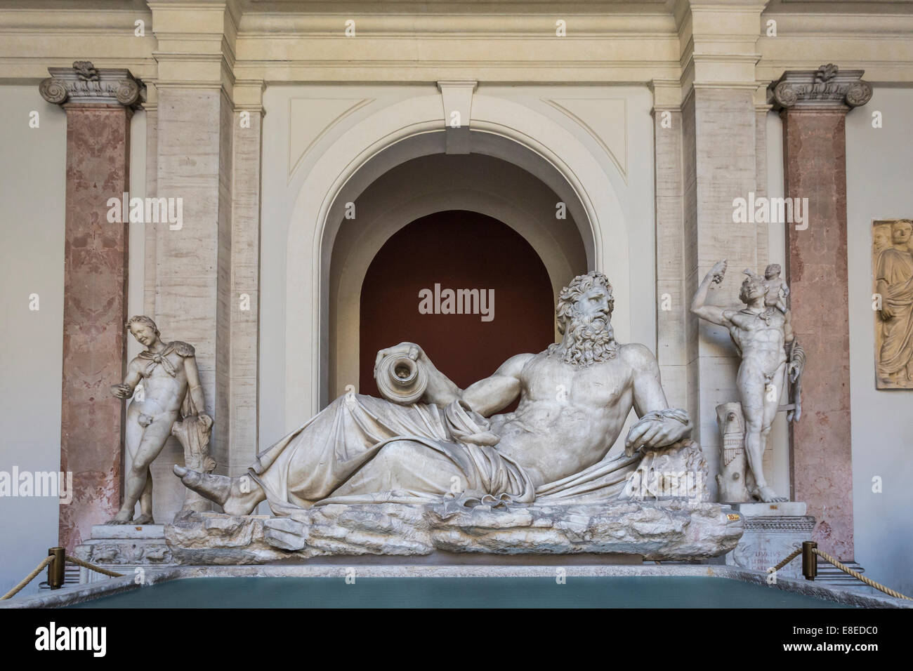 River god (Arno), Octagonal Court, Pio Clementino Museum, Vatican ...