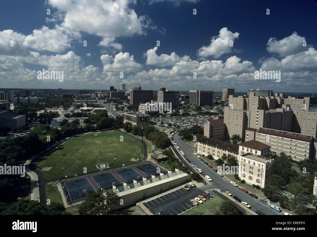 Aerial view downtown austin hi-res stock photography and images - Alamy