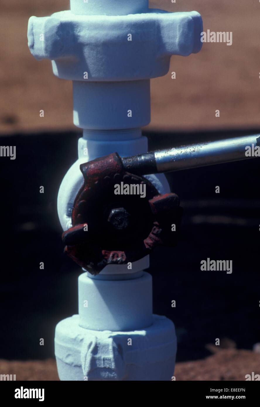 Oil valve turning hi-res stock photography and images - Alamy