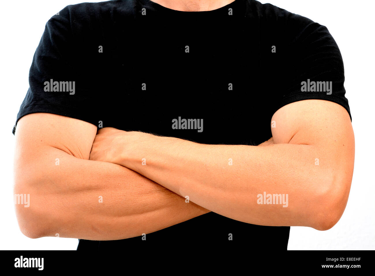 Security guard arms crossed hi-res stock photography and images - Alamy