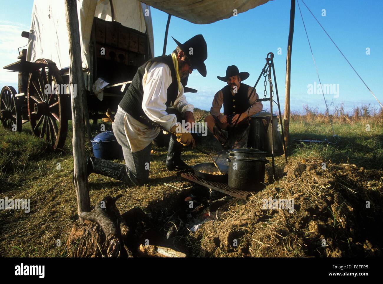 Cowboy Cooking High Resolution Stock Photography and Images - Alamy