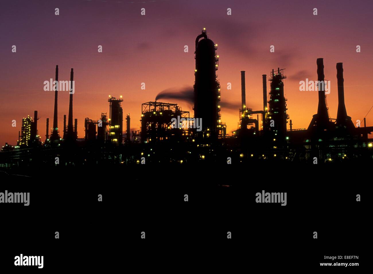 Refinery Sunset