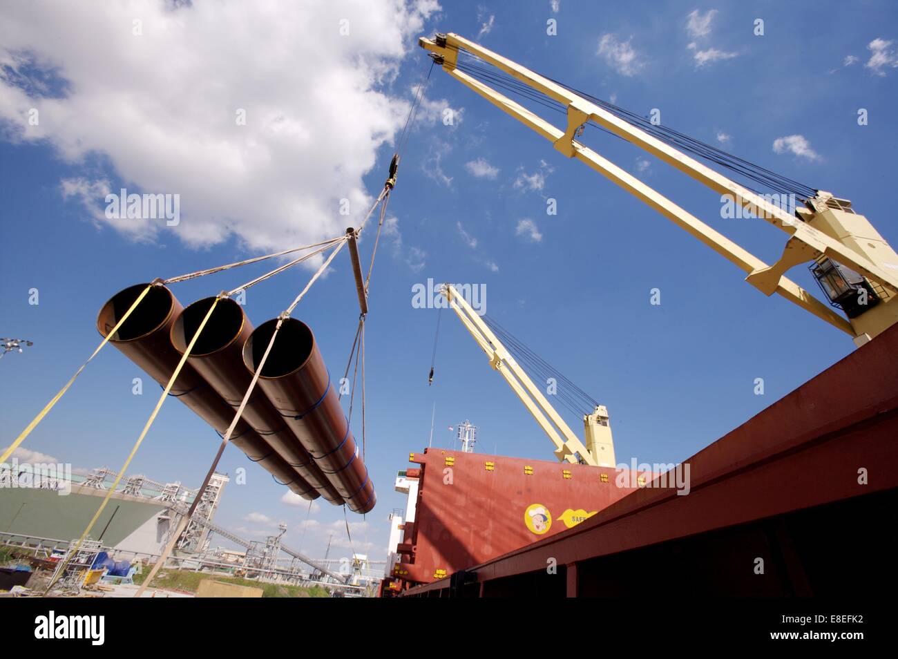 Houston port crane hi-res stock photography and images - Alamy
